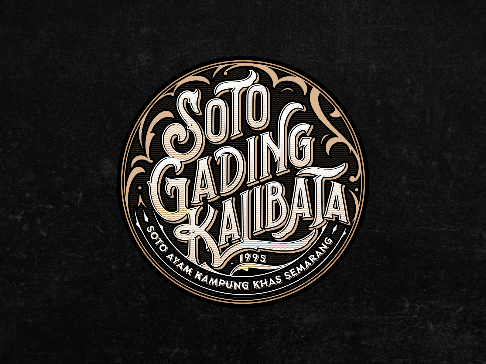 Logo Vintage Soto Gading Kalibata by Rasayangsama Design Studio on Dribbble