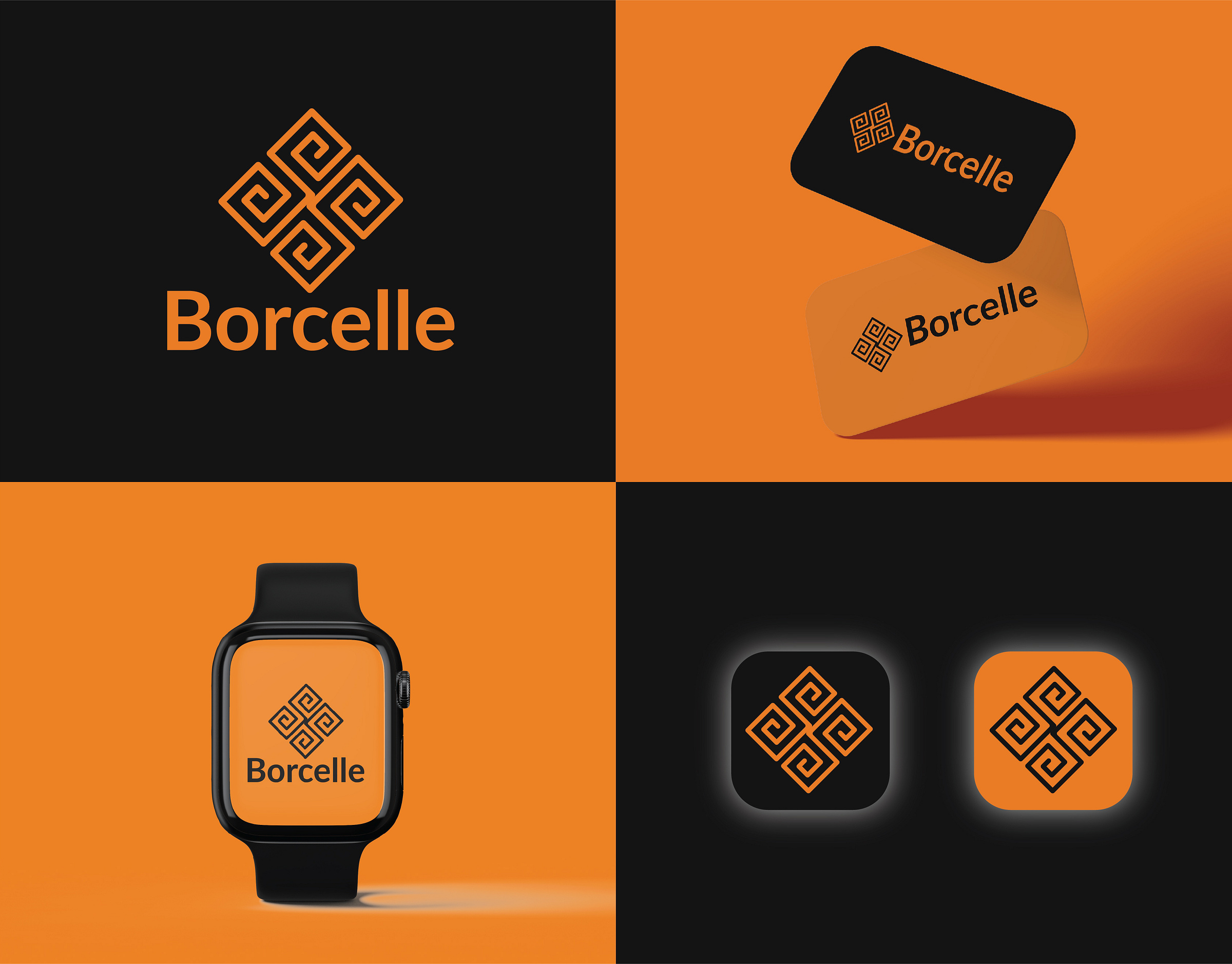 Borcelle Logo & Brand identity by Abdul Momin on Dribbble