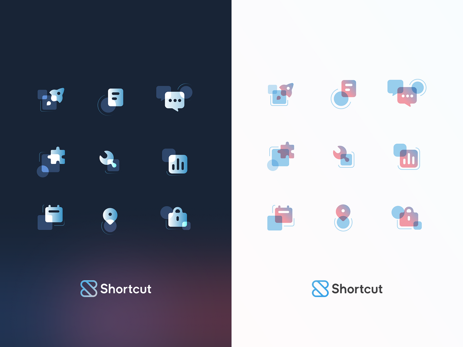 Shortcut Iconography by Al Power™ for Shortcut on Dribbble