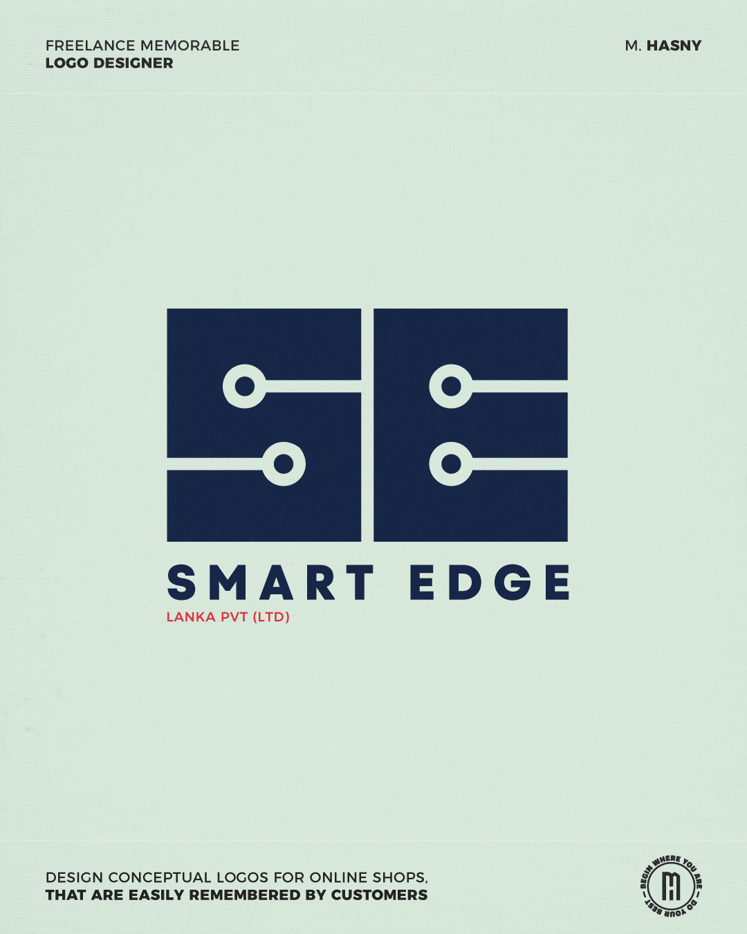 Smart Edge - Logo by Hasny Ameen on Dribbble