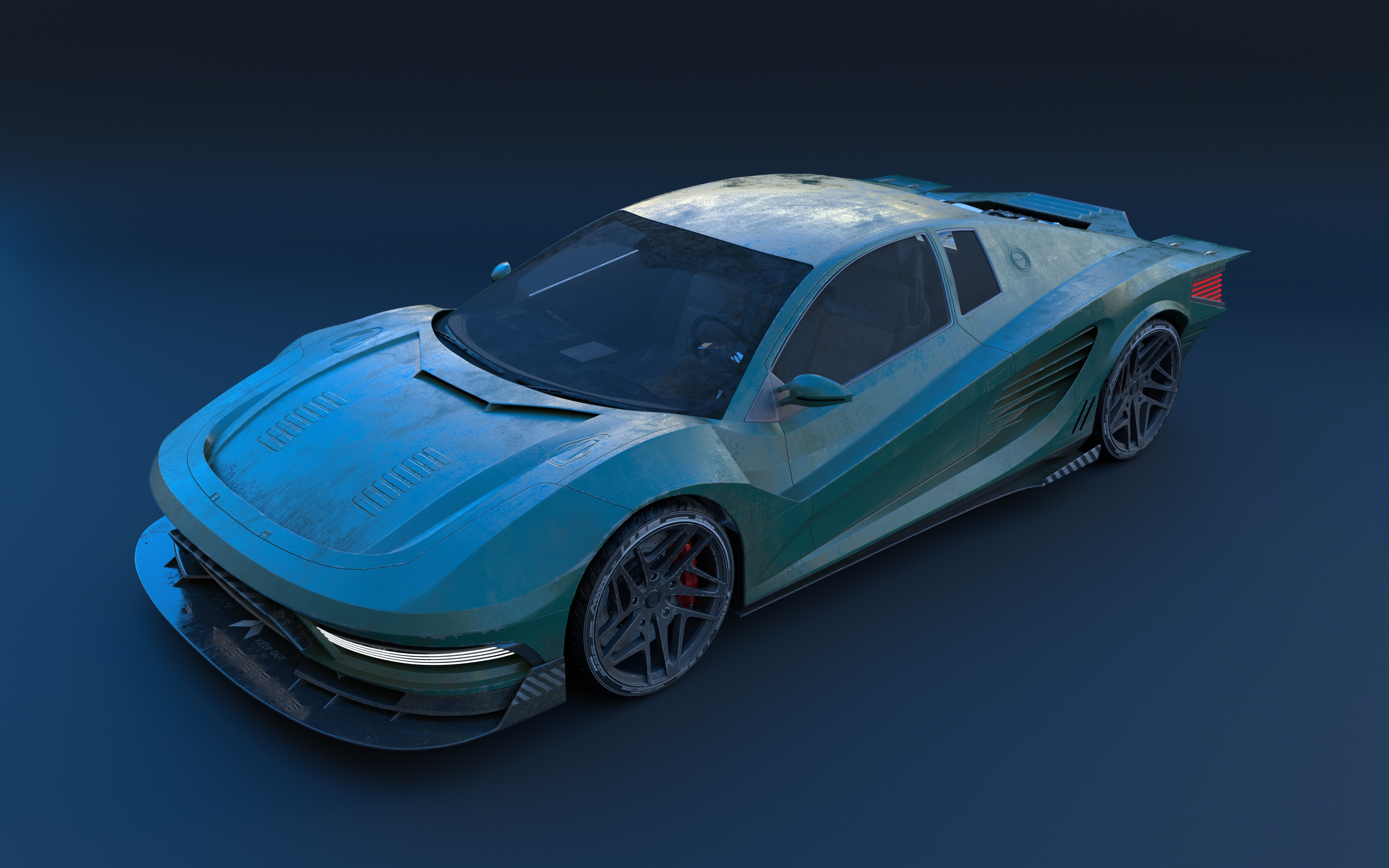 Cyberpunk car concept by Johann Delestree on Dribbble