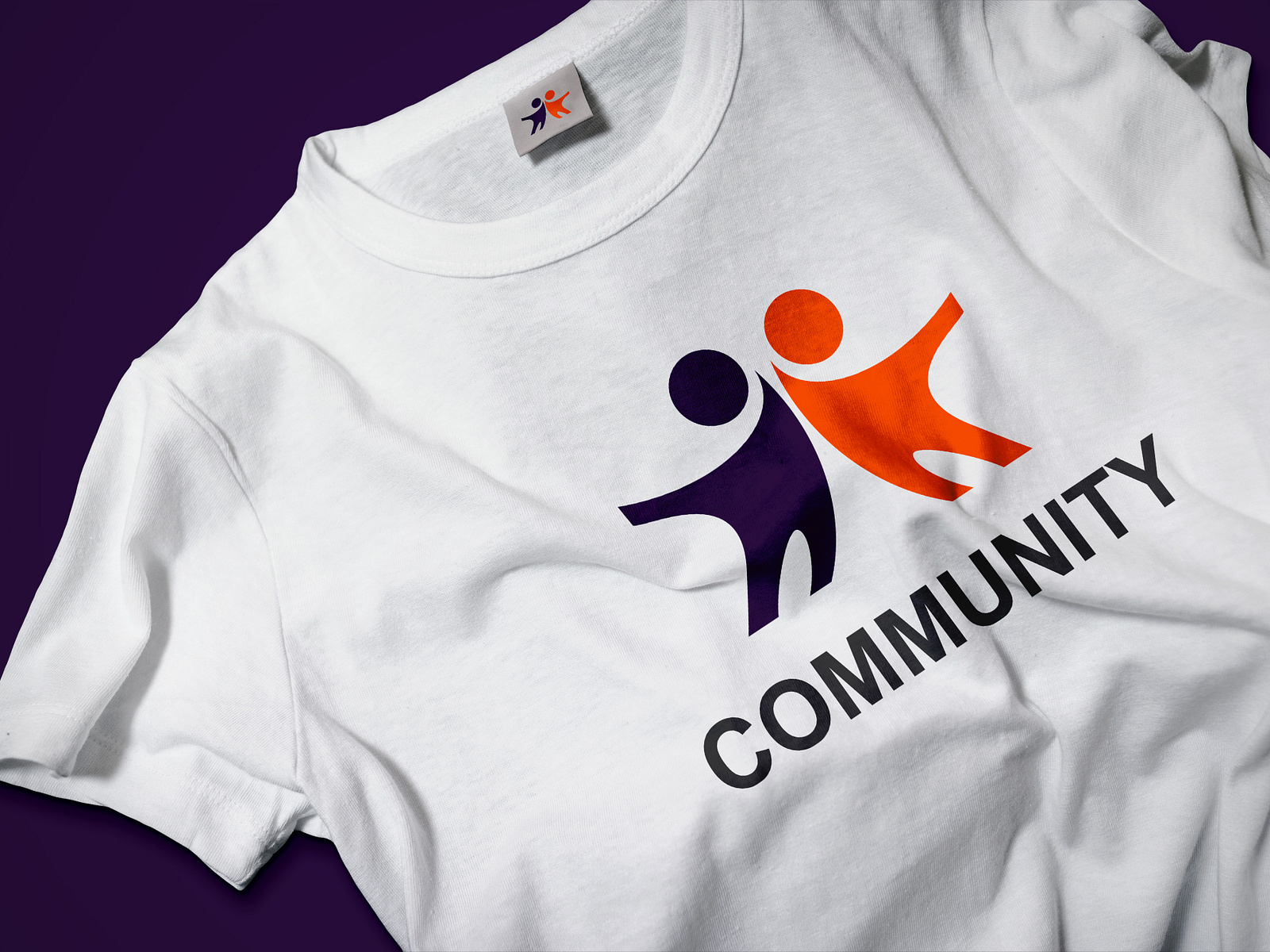 Community logo design by Abu Hossain ID: #4443715 on Dribbble