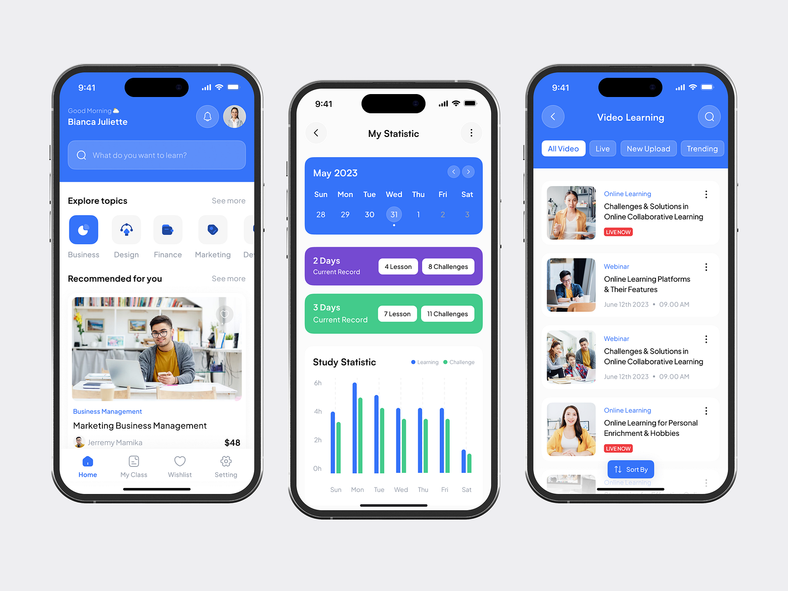 Edurise - Learning Management System Mobile App by Andika Fitra for ...