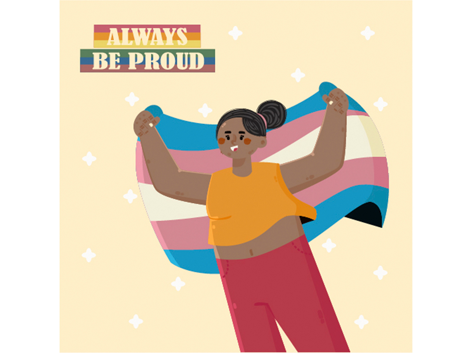 Pride Month Illustration by Fenny Apriliani on Dribbble