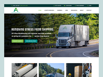 Transportation Web Design designs, themes, templates and downloadable ...