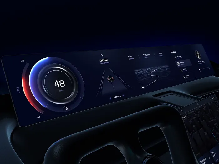 Car UI designs, themes, templates and downloadable graphic elements on ...