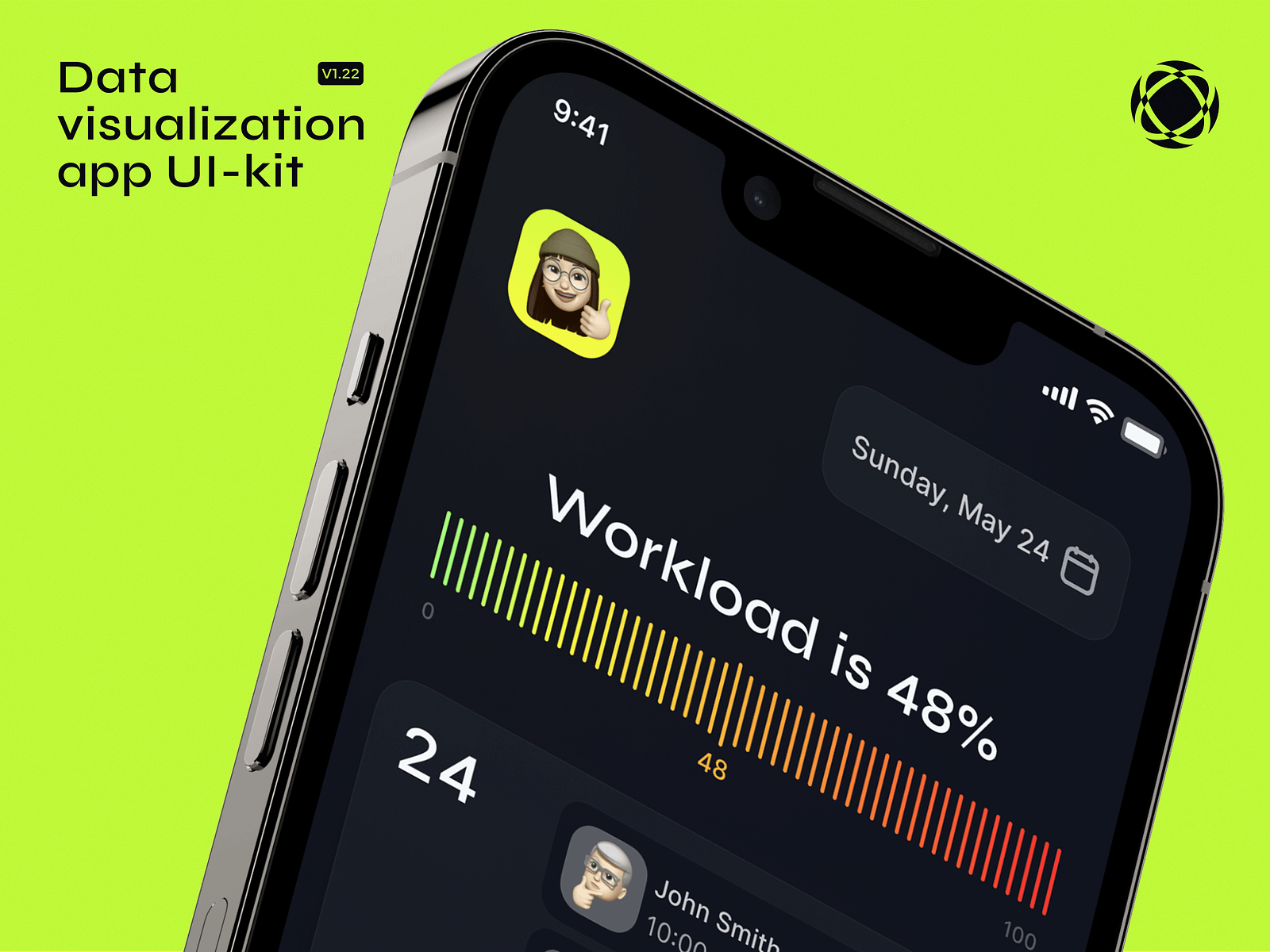 Data visualization app UI-kit | 1.22 by Kirill Lipovoi on Dribbble