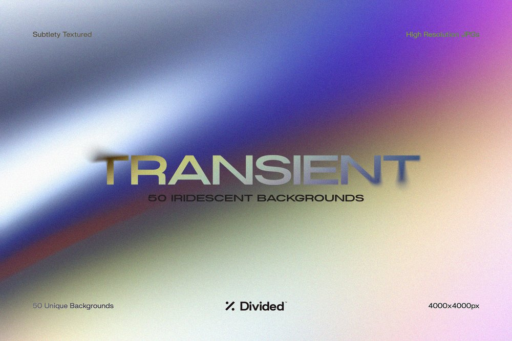 Transient Iridescent Backgrounds by CreativeResource on Dribbble