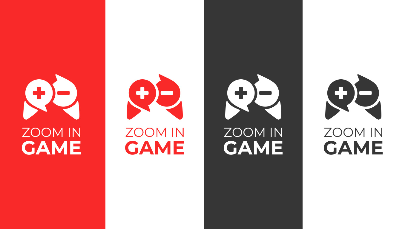 Zoom in Game Logo + Website Design by Sajjad Khajeh on Dribbble