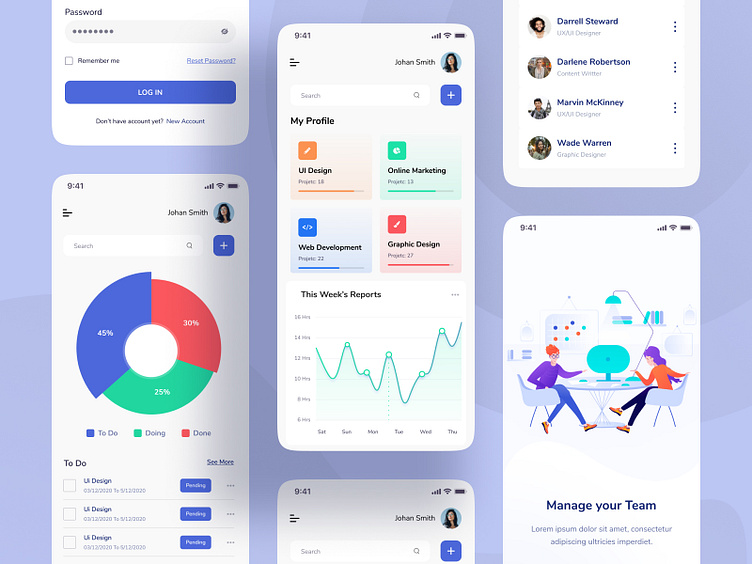 Daily Task Management App by Roni Biswas on Dribbble