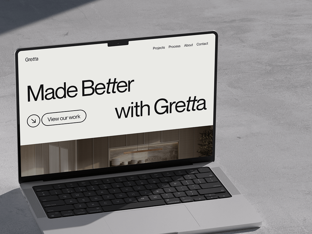 Gretta Architecture Landing Page Concept | Relume Design League by ...