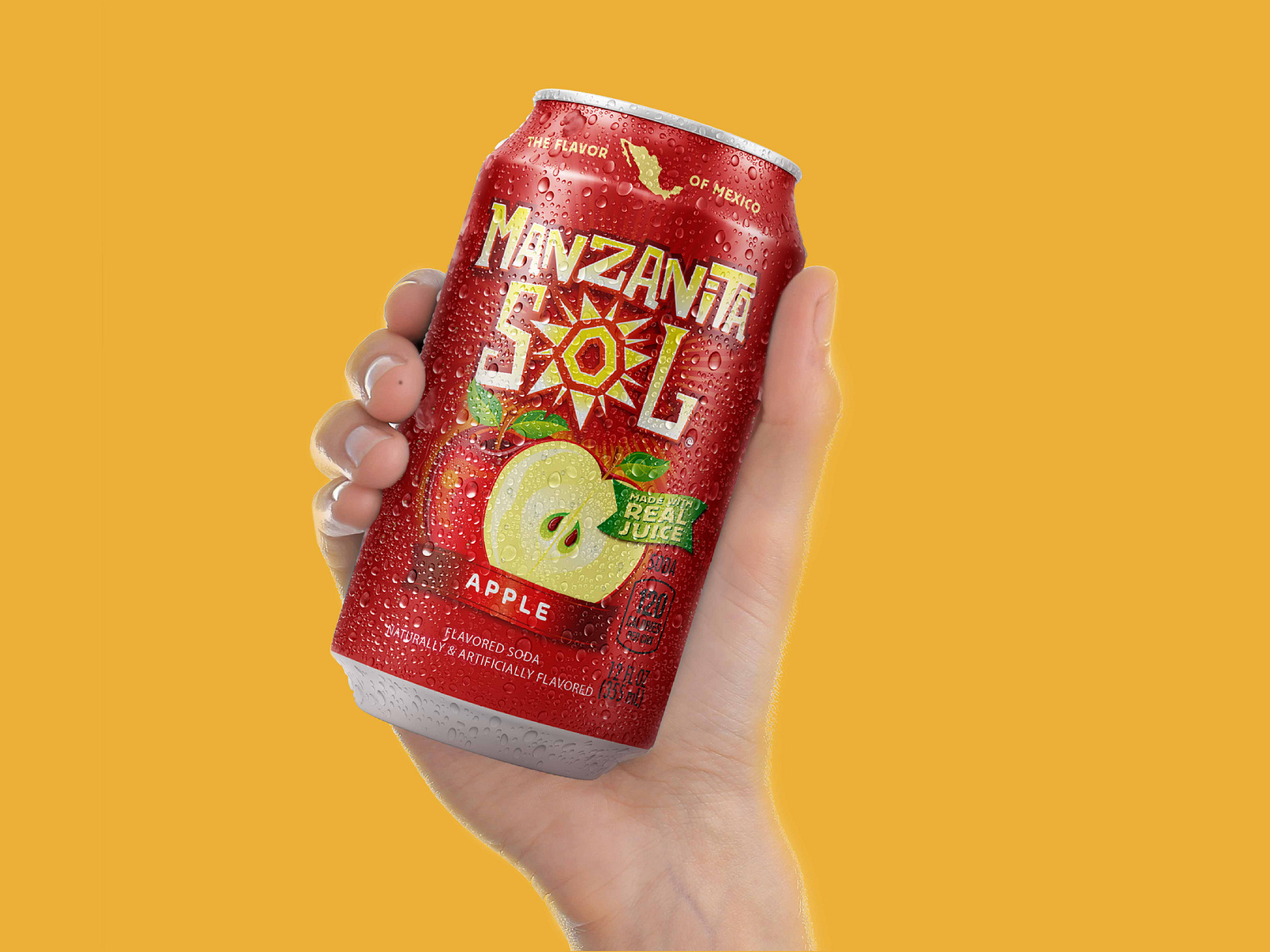 Mexican package design - Manzanita Sol by UNO Branding on Dribbble