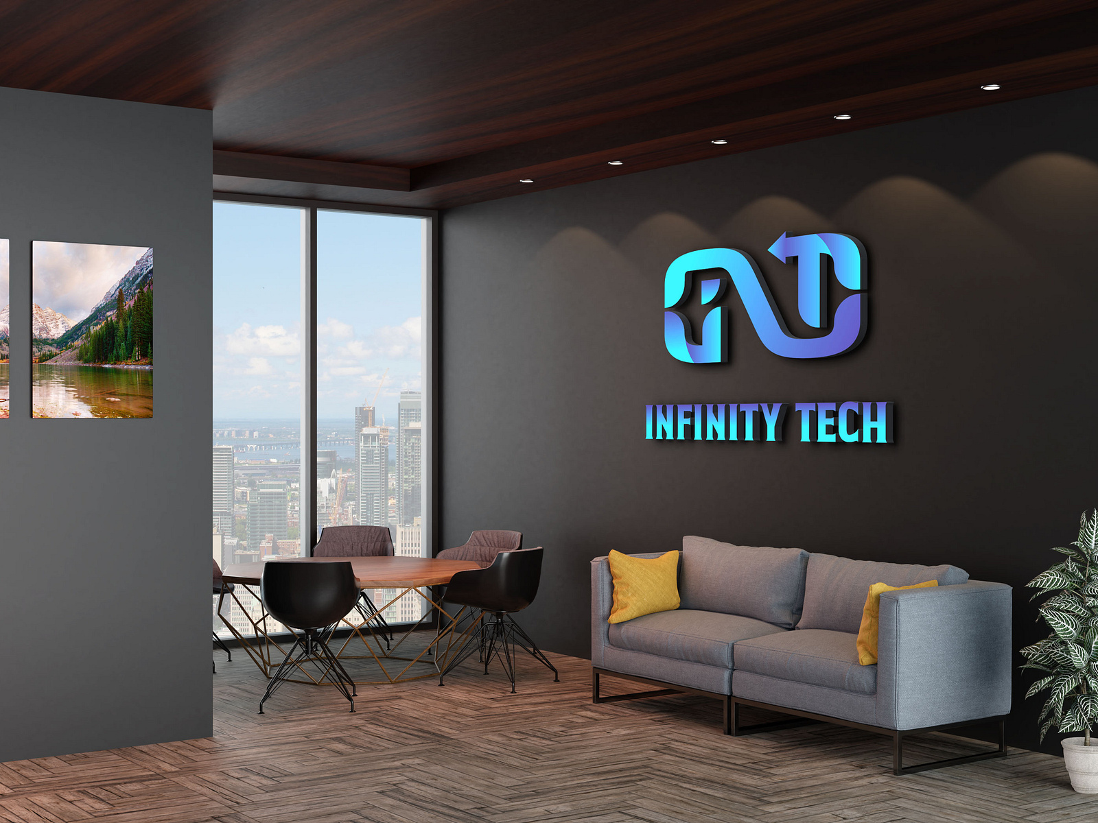 Infinity Tech - Technology Company Logo Design (Unused) by Oasiuddin ...