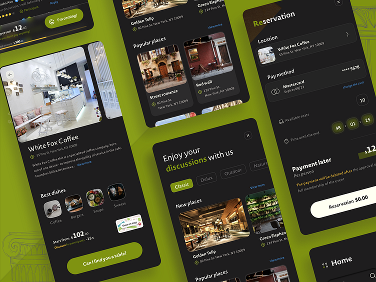 Discussion App Design by Loy Bary on Dribbble