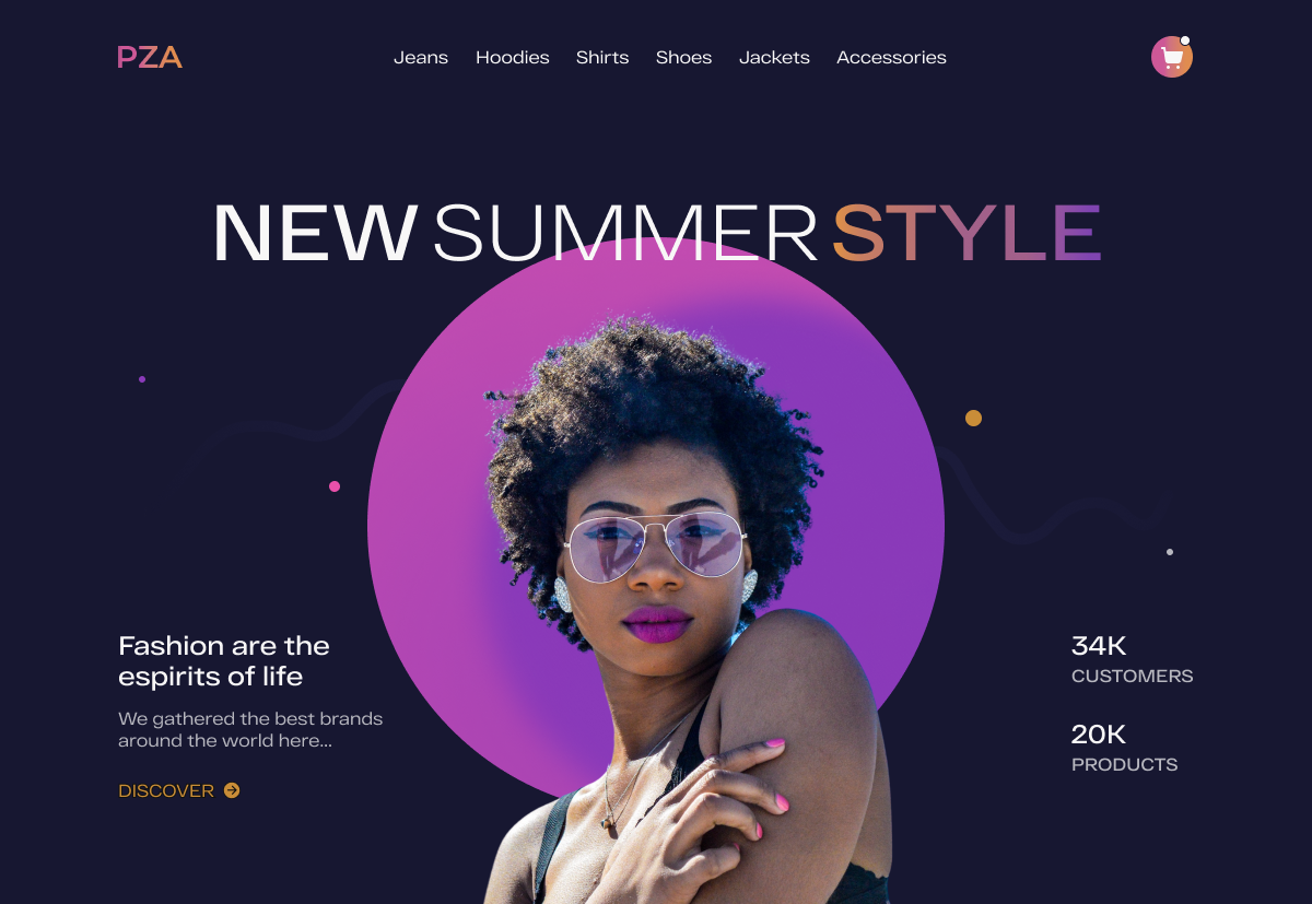 Daily UI - single page design ecommerce by Faiza Rzayeva on Dribbble Daily UI - single page design ecommerce by Faiza Rzayeva on Dribbble