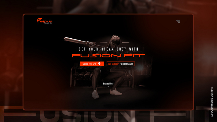 Fusion fitness UI Design by chandni anand on Dribbble