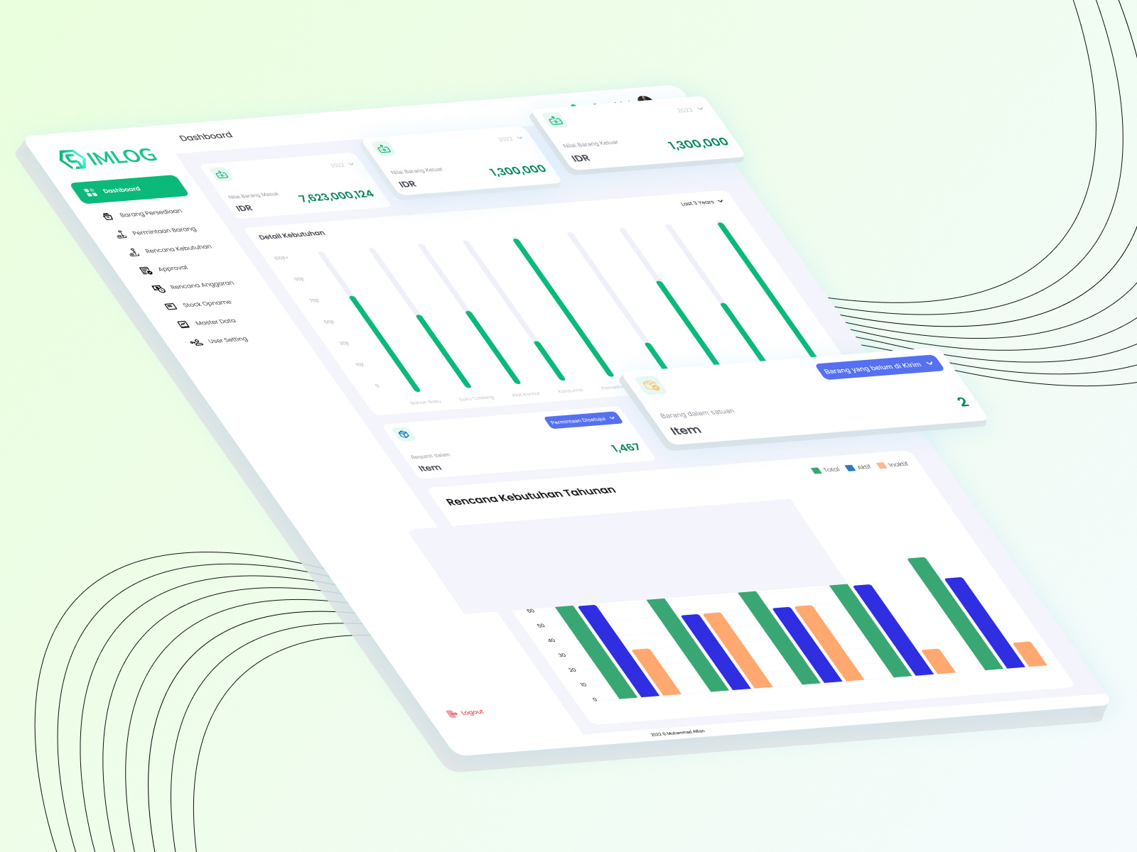 System Logistics App by Muhammad Alfian on Dribbble