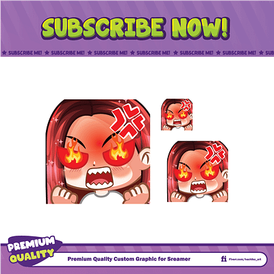 Rage twitch Emotes by hachi chiko on Dribbble