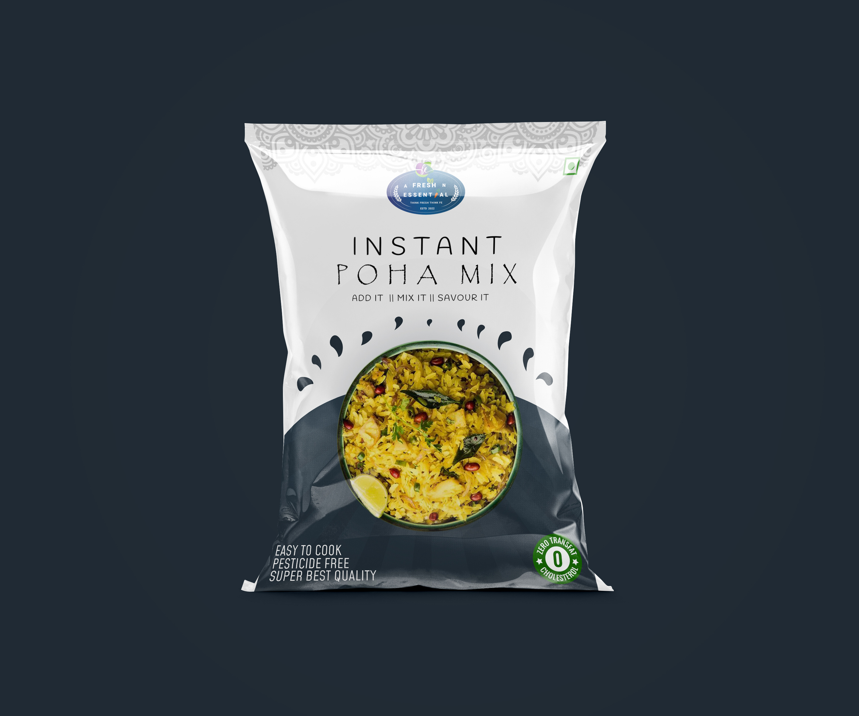 Instant Poha Mix - Packaging Design by Viraj Patel on Dribbble
