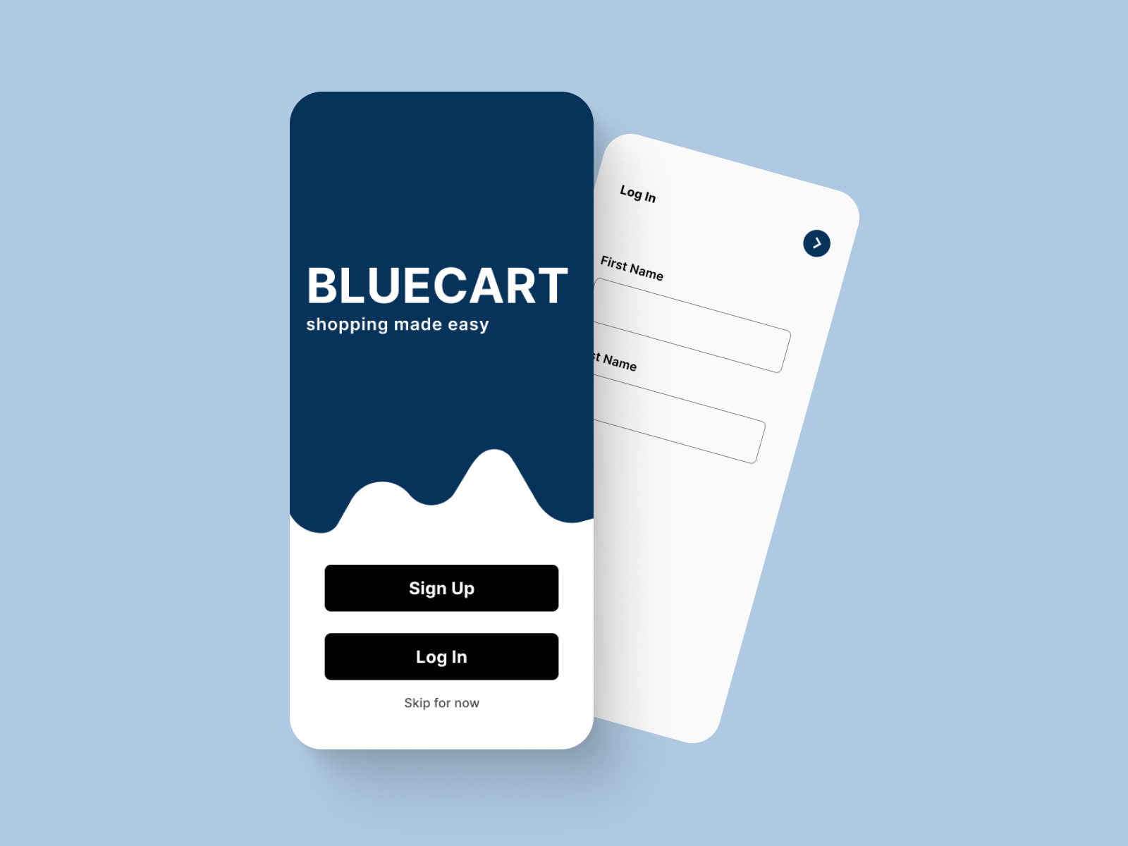 Sign Up screen for an app by Tanuj Patel on Dribbble