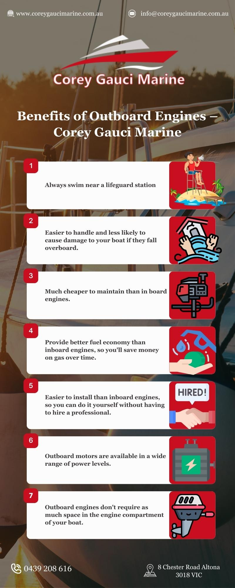 Benefits Of Outboard Engine - Corey Gauci Marine by Corey Gauci Marine ...