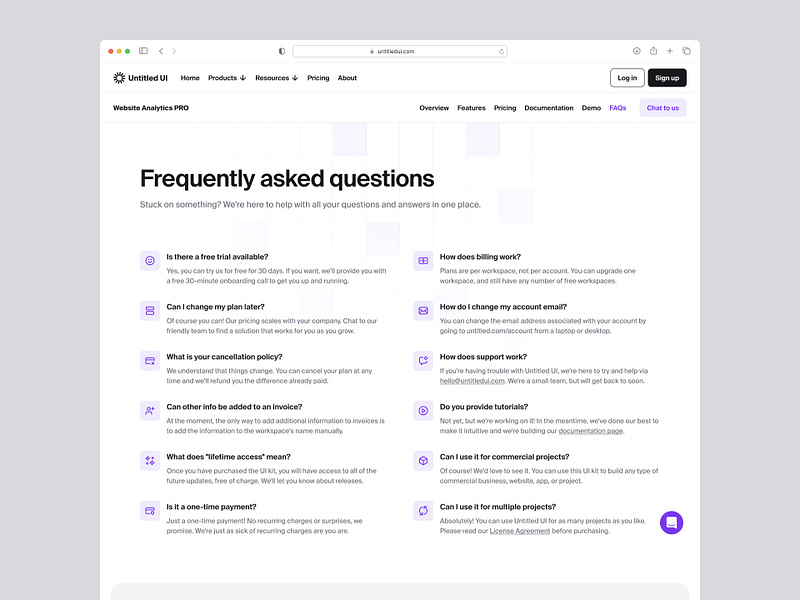 Browse thousands of Faq UI images for design inspiration | Dribbble