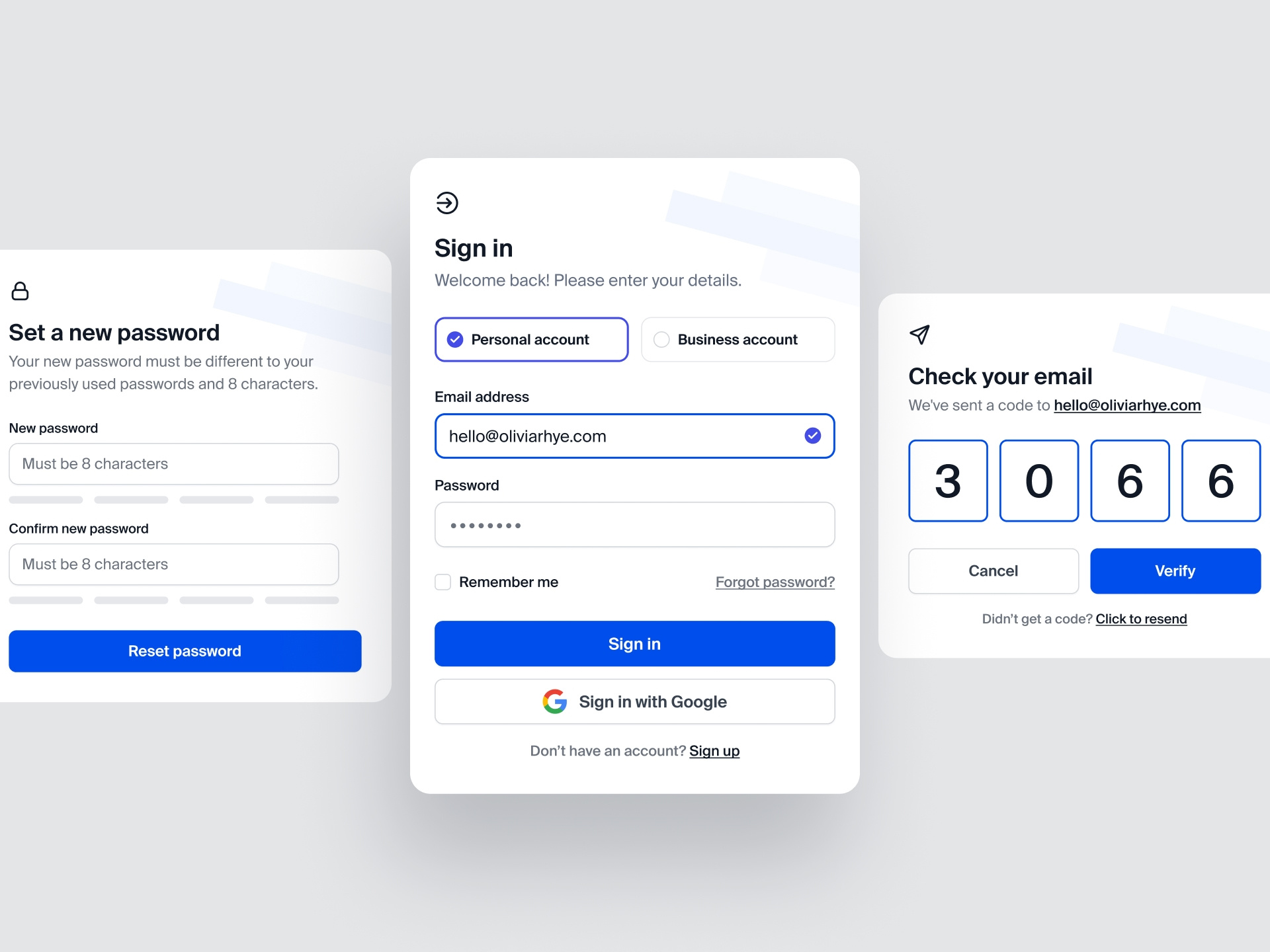 Onboarding modals — Untitled UI by Jordan Hughes® on Dribbble