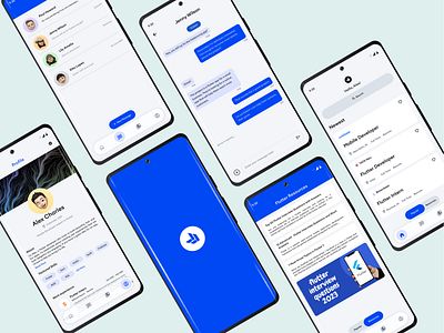 Flutter Jobs App by Brewnbeer on Dribbble