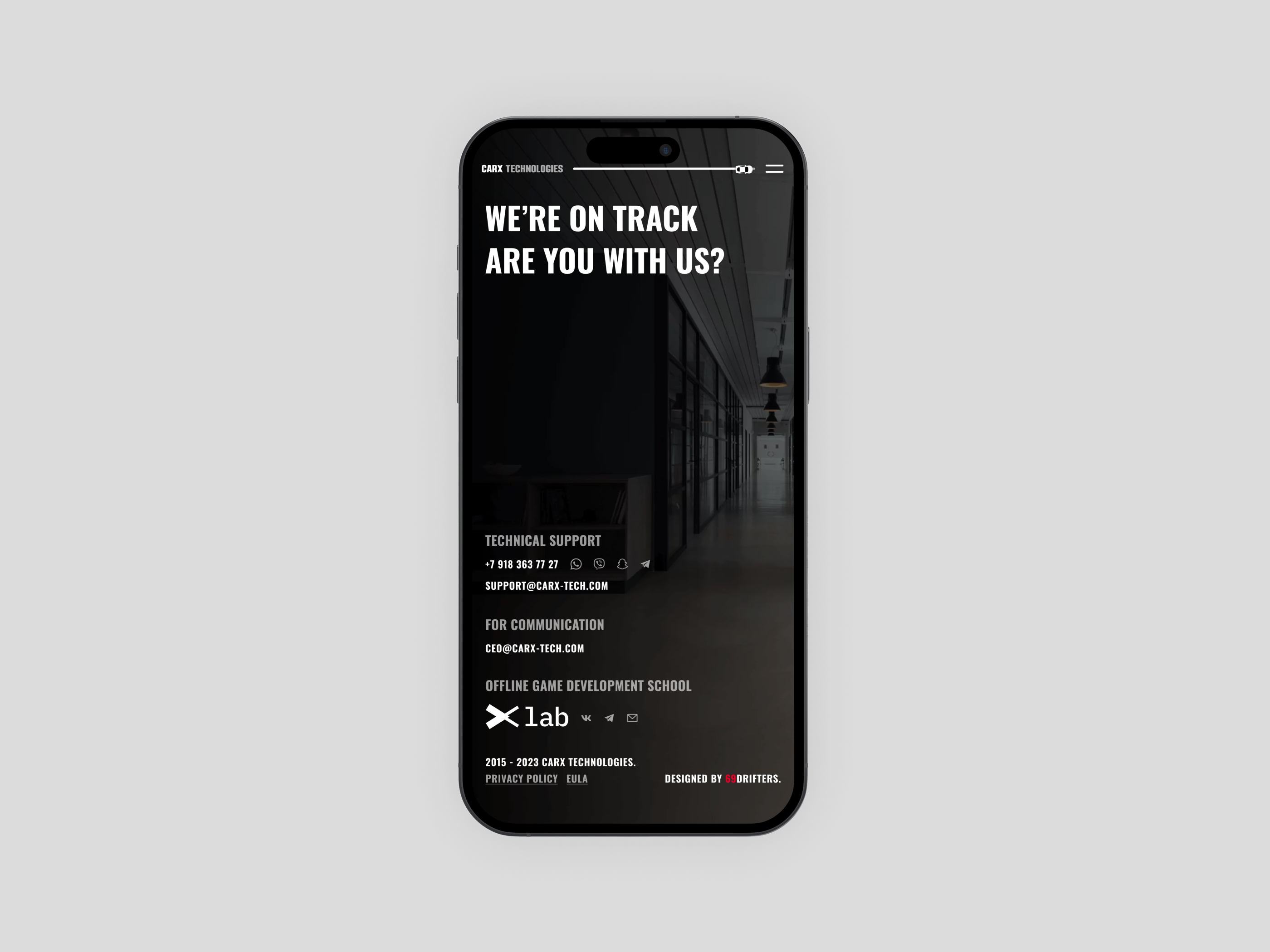 CarX Website — Showcase by 69pixels. on Dribbble