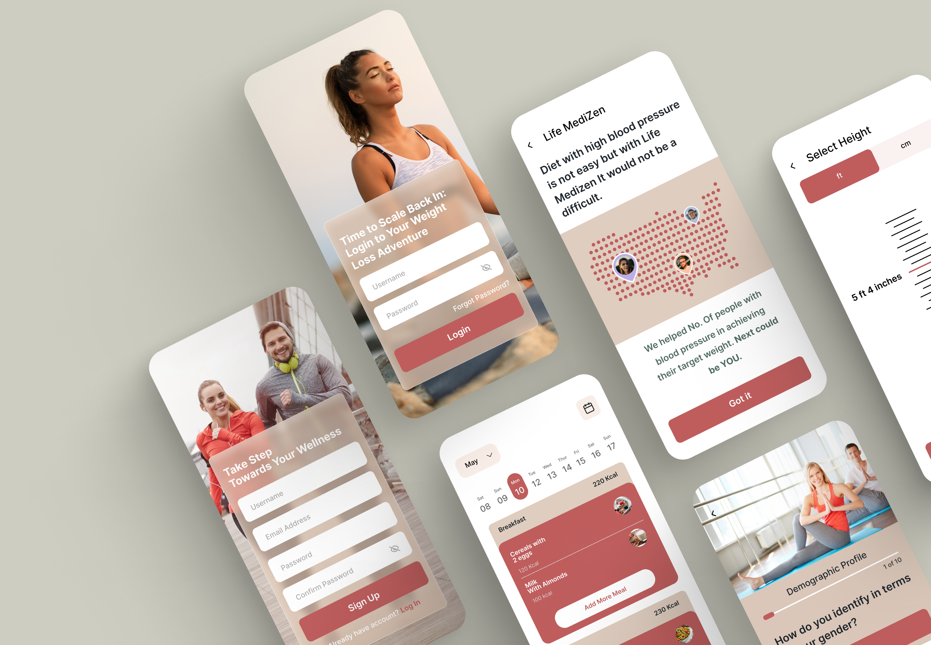 Wellness App Design UI by Ghazia Masharib on Dribbble