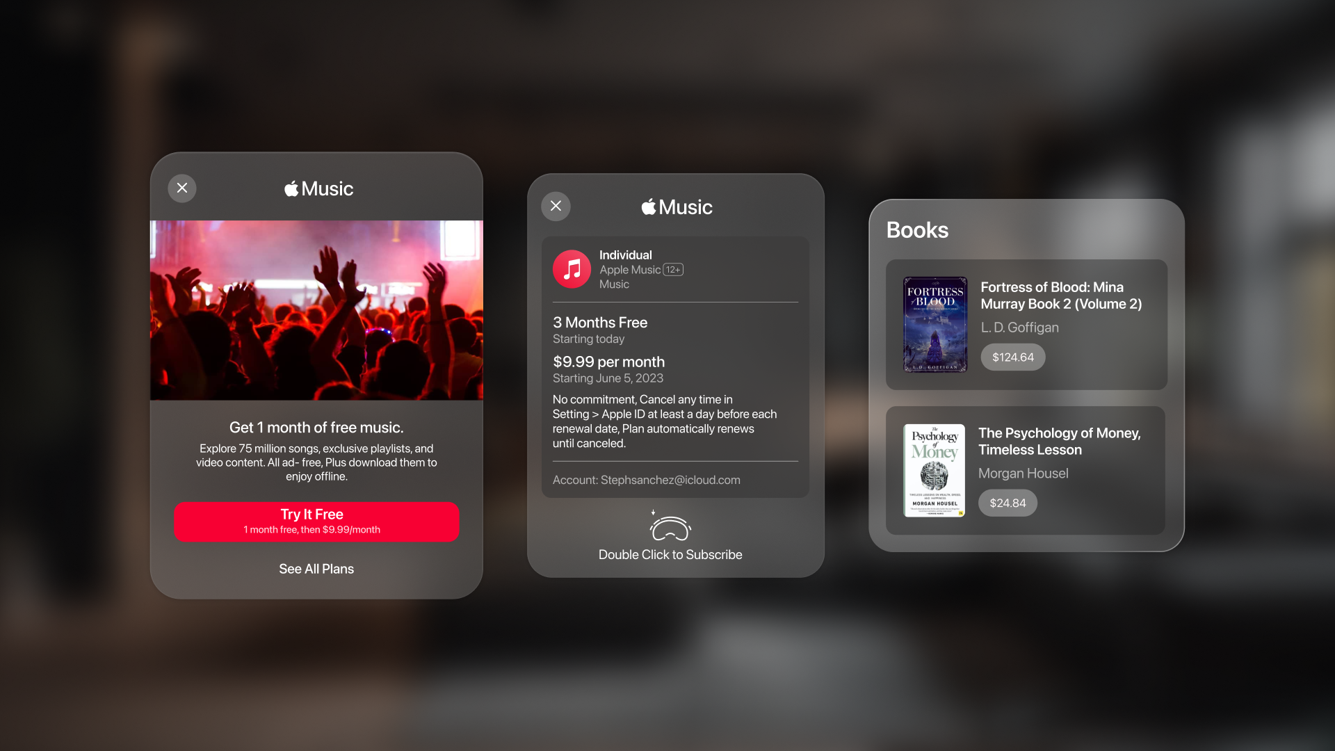 Spatial UI Kit – Apple Vision Pro by GTC on Dribbble