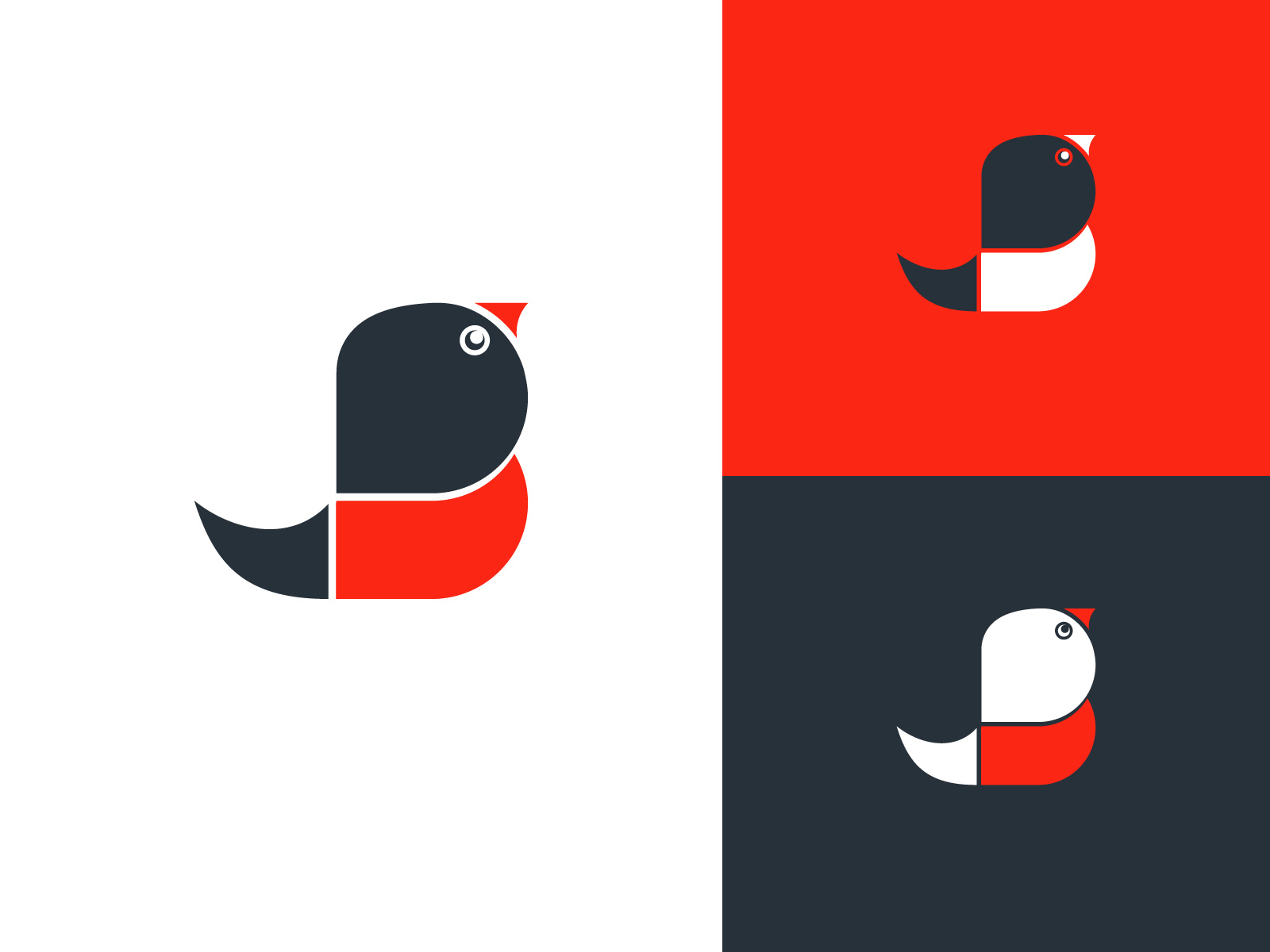 B Bird, logo, b letter, dove, fly, logos by Abdul Gaffar on Dribbble