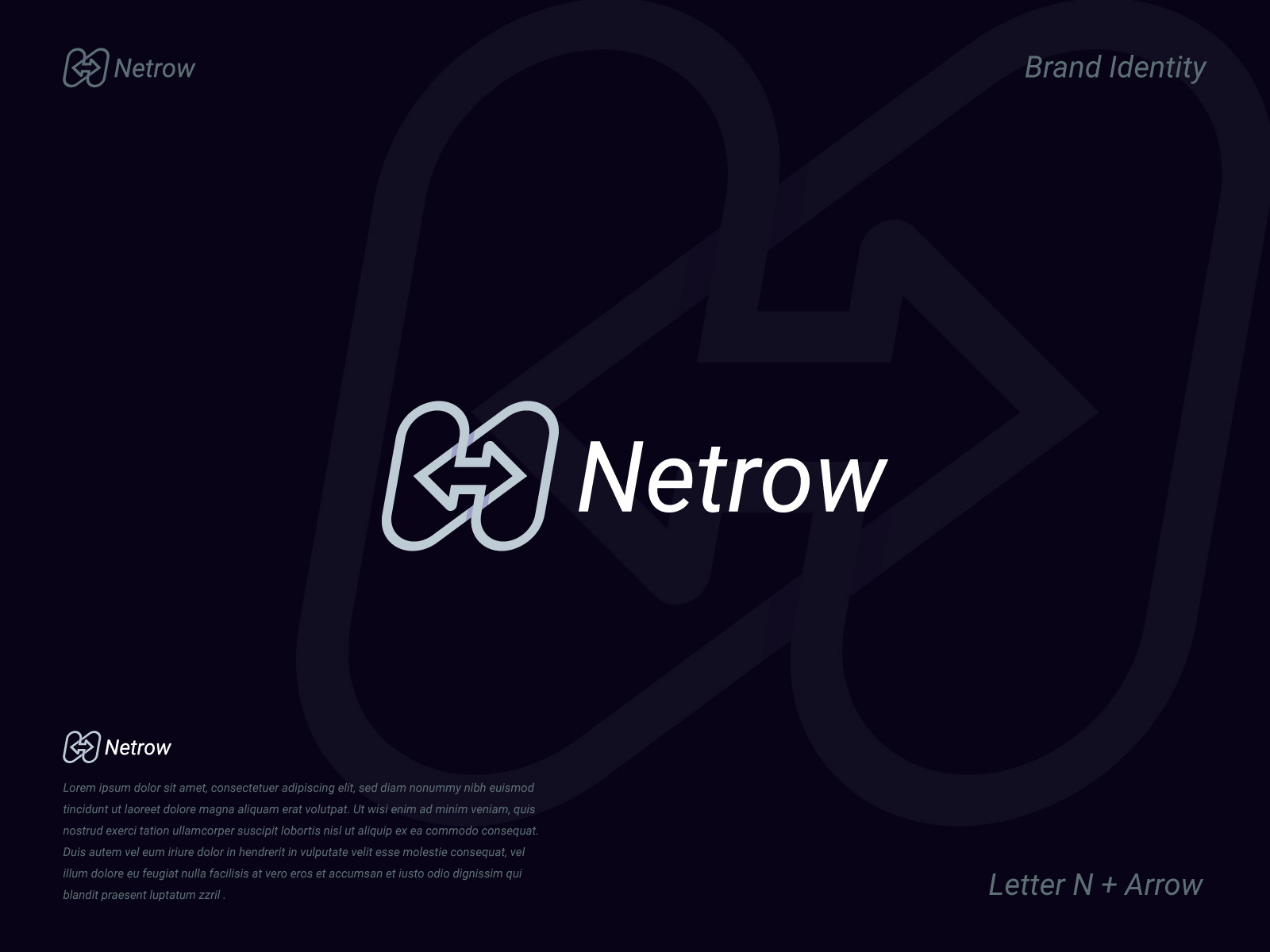 Letter N Arrow Logo, Modern Logo Design by MD JAHIRUL HAUQ JONY (Logo ...