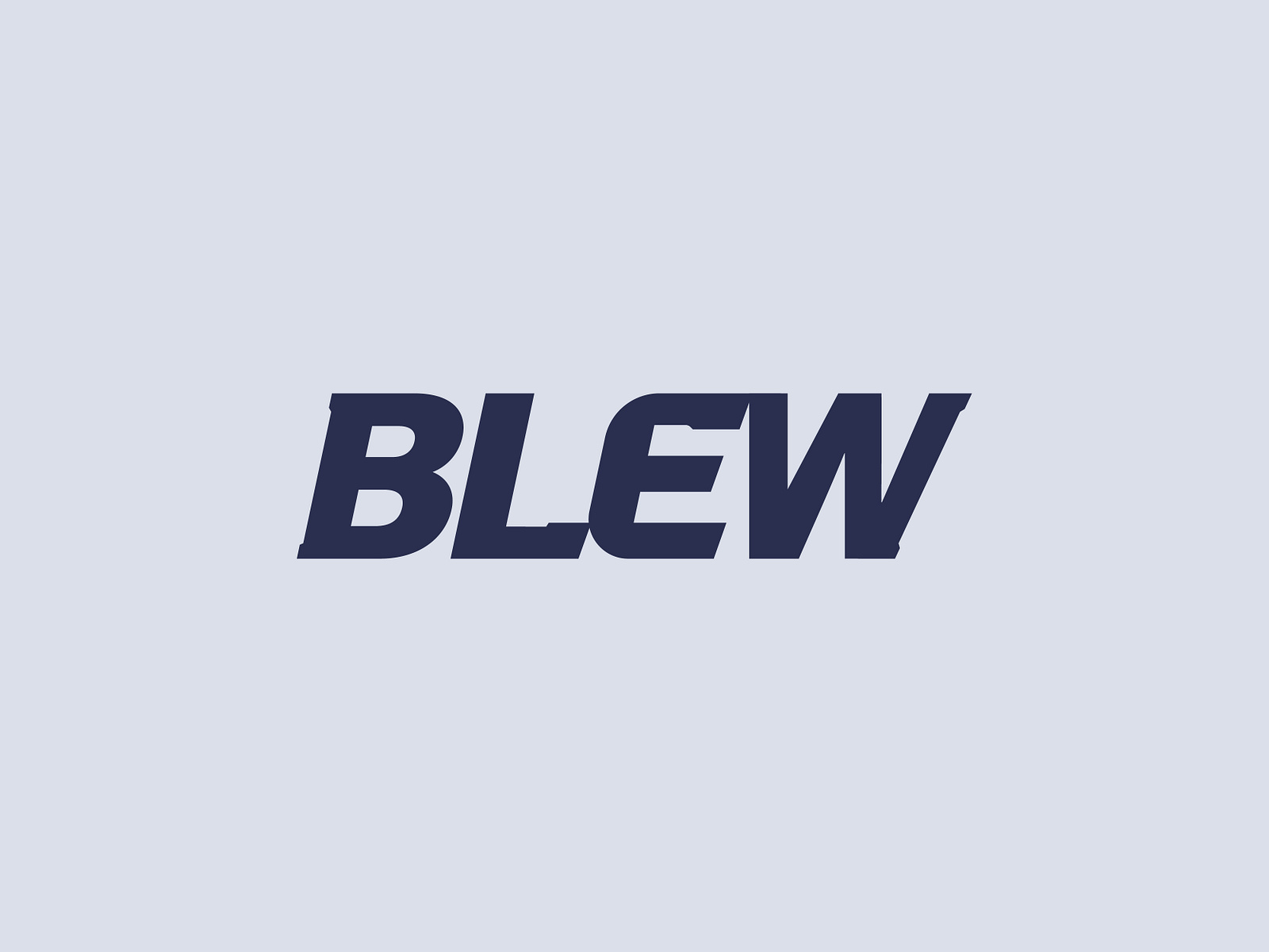 Blew typography by Next Mahamud on Dribbble