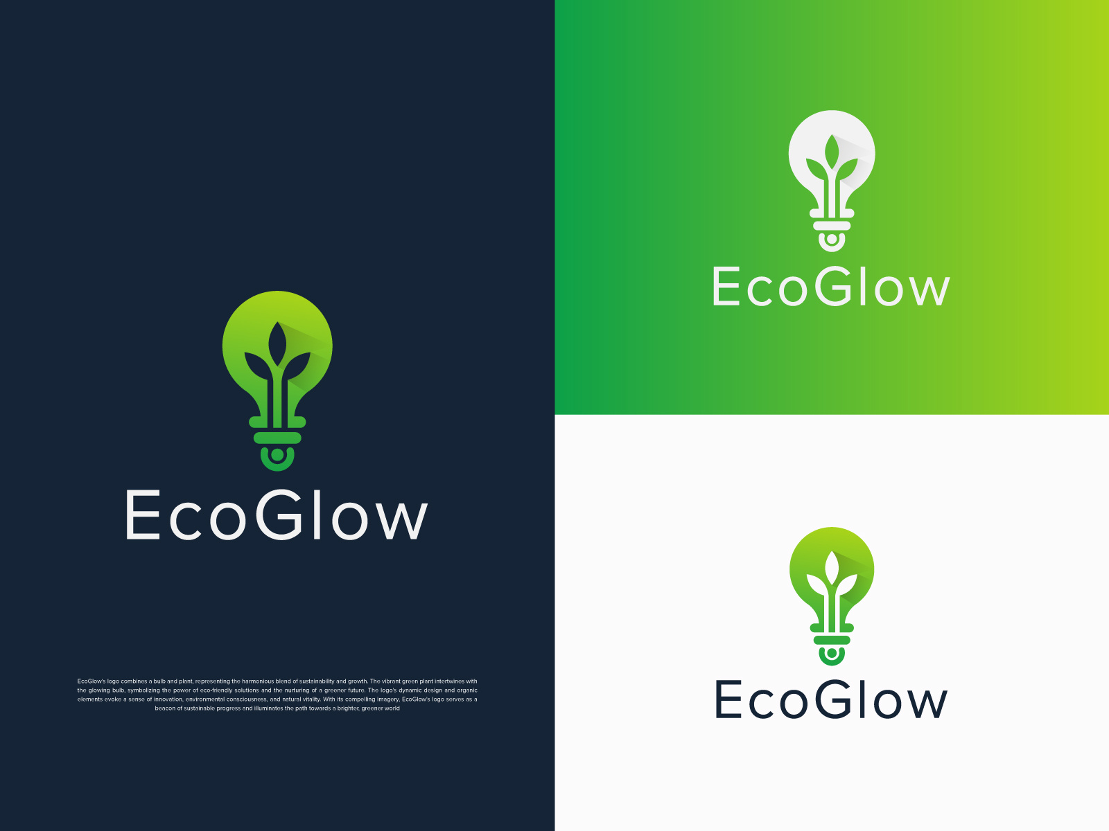 "EcoGlow"👉 Where Sustainability and Creativity Collide by Pujan Chowdhury on Dribbble