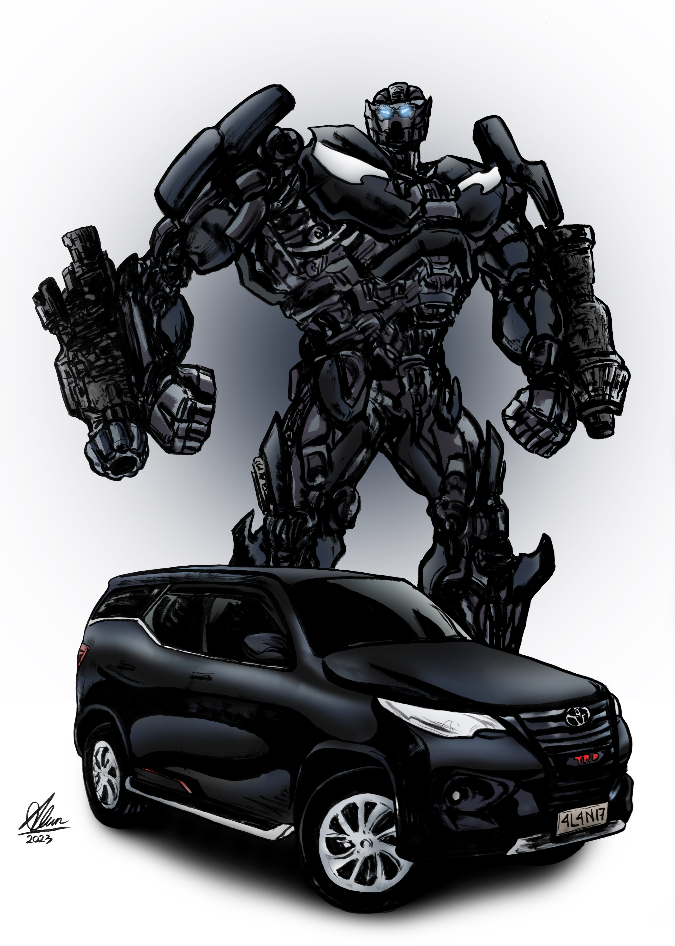 Family Cars into Transformers by 4l4n17 on Dribbble