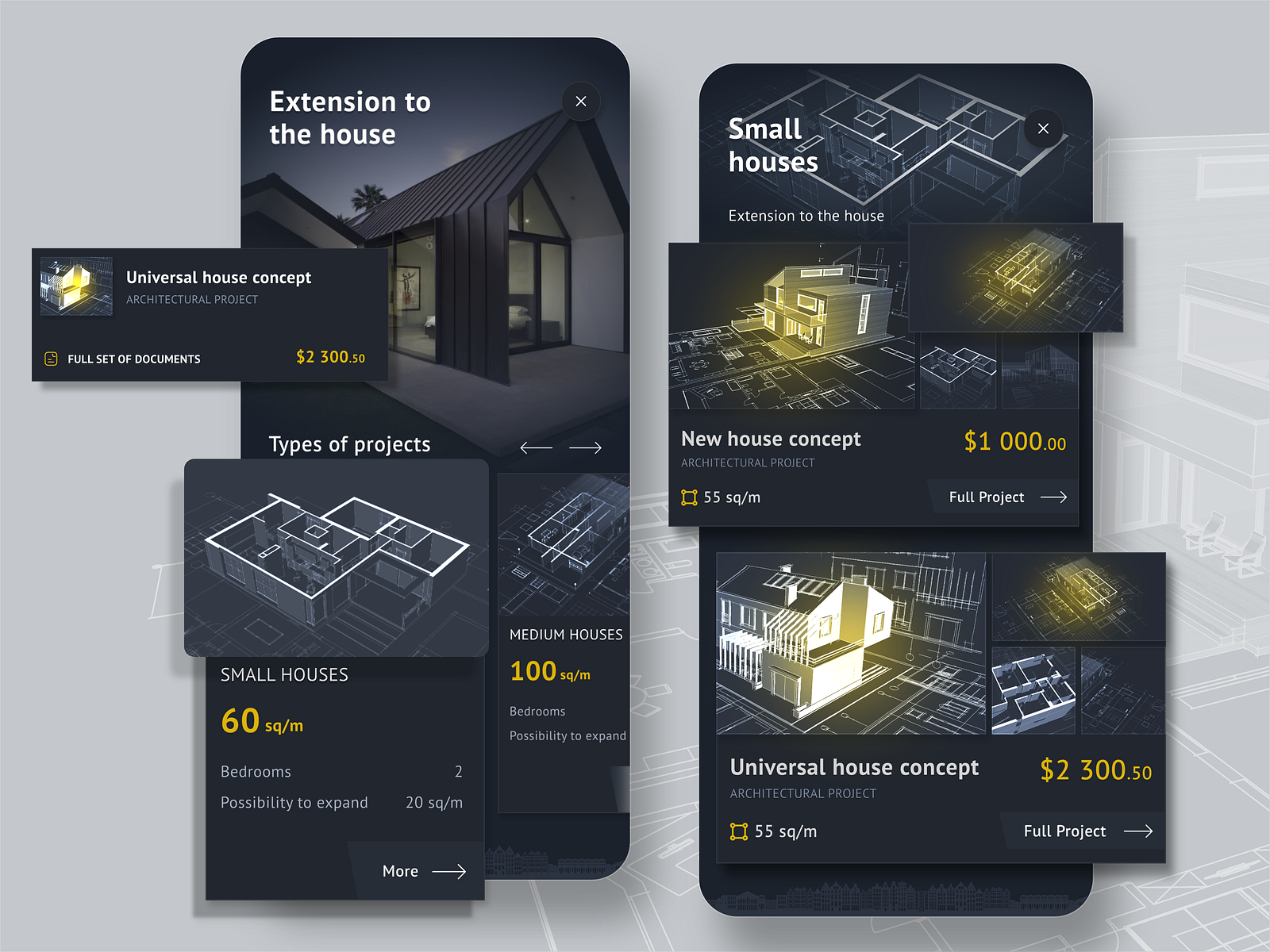 Architectural App Design by Safiru Art on Dribbble