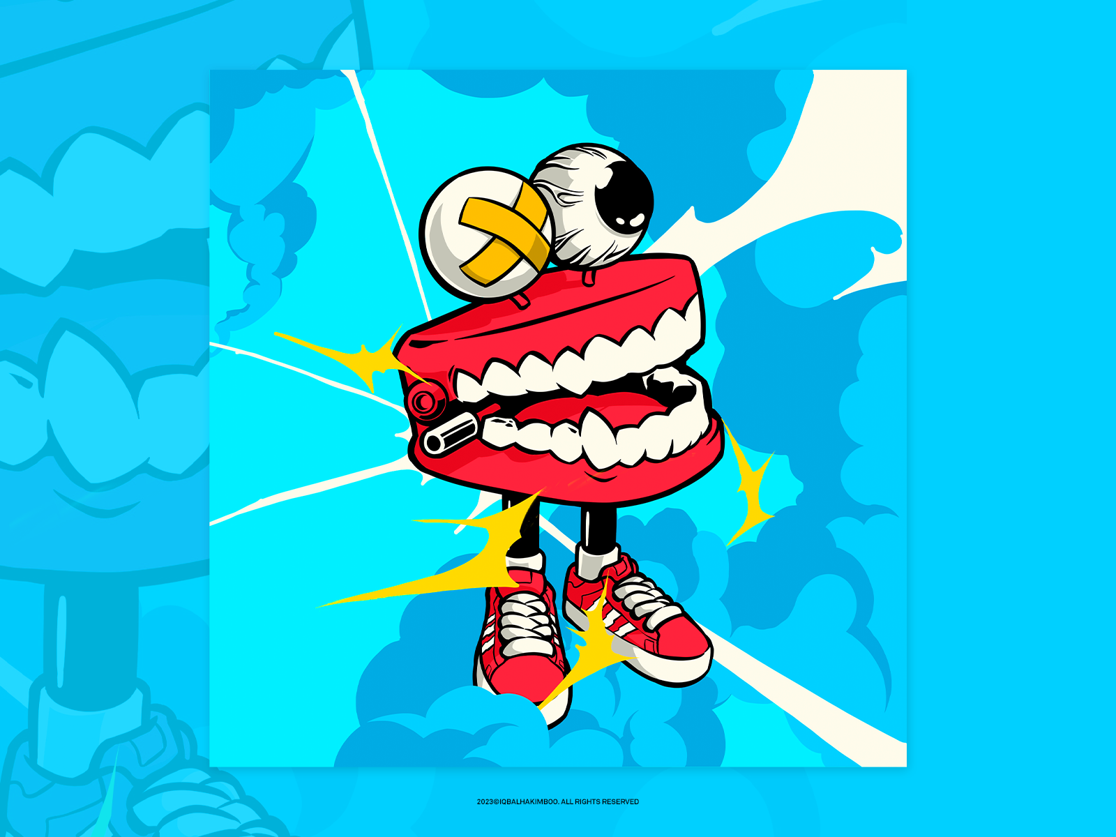 Clockwork Teeth by iqbal hakim boo on Dribbble
