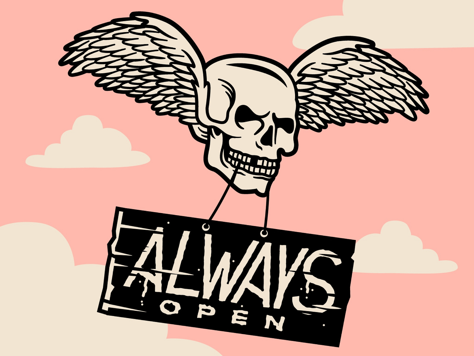 Always Open by Jessie Maisonneuve on Dribbble