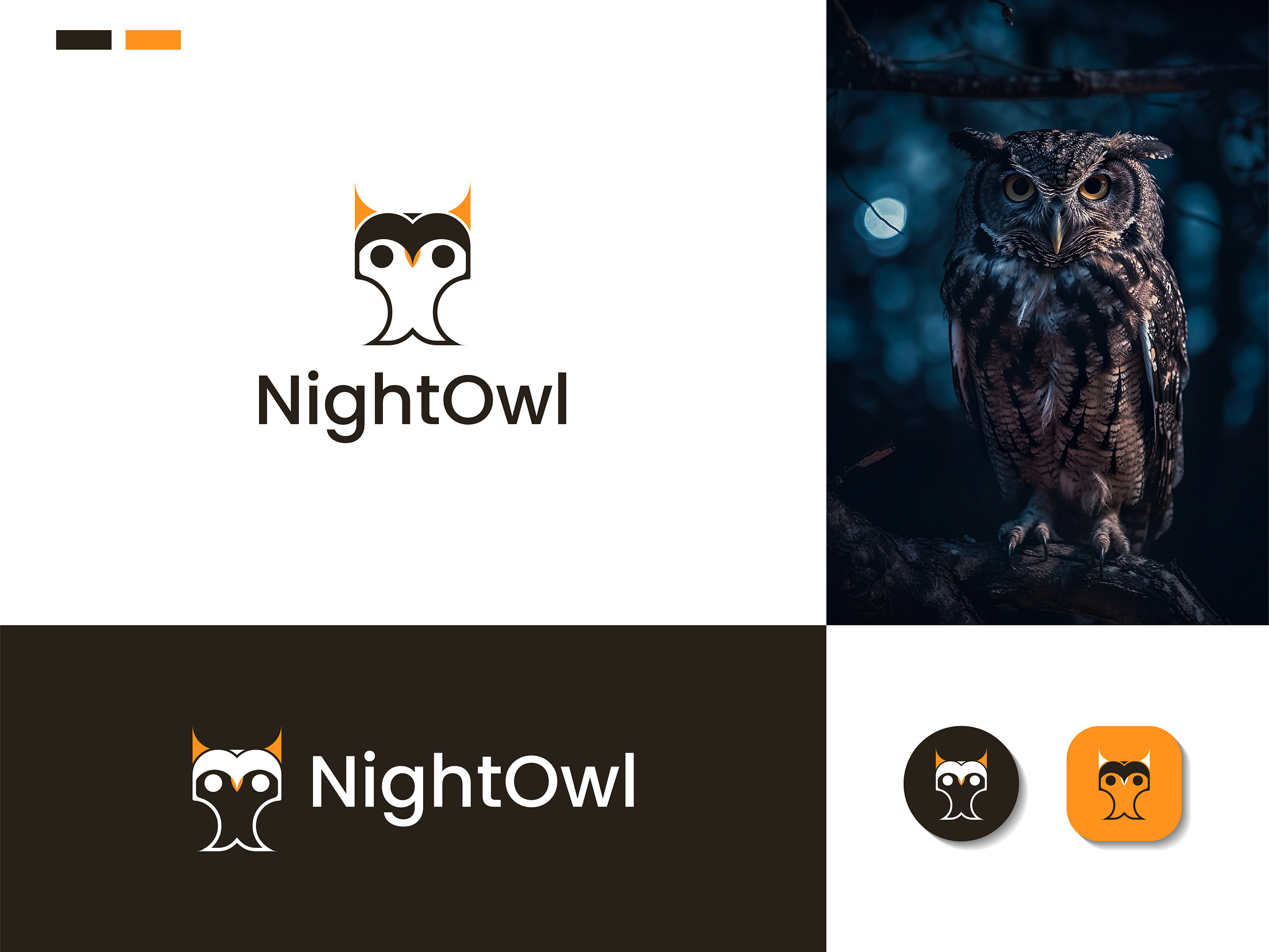 NightOwl - Logo Design! by Hammed Jamil on Dribbble
