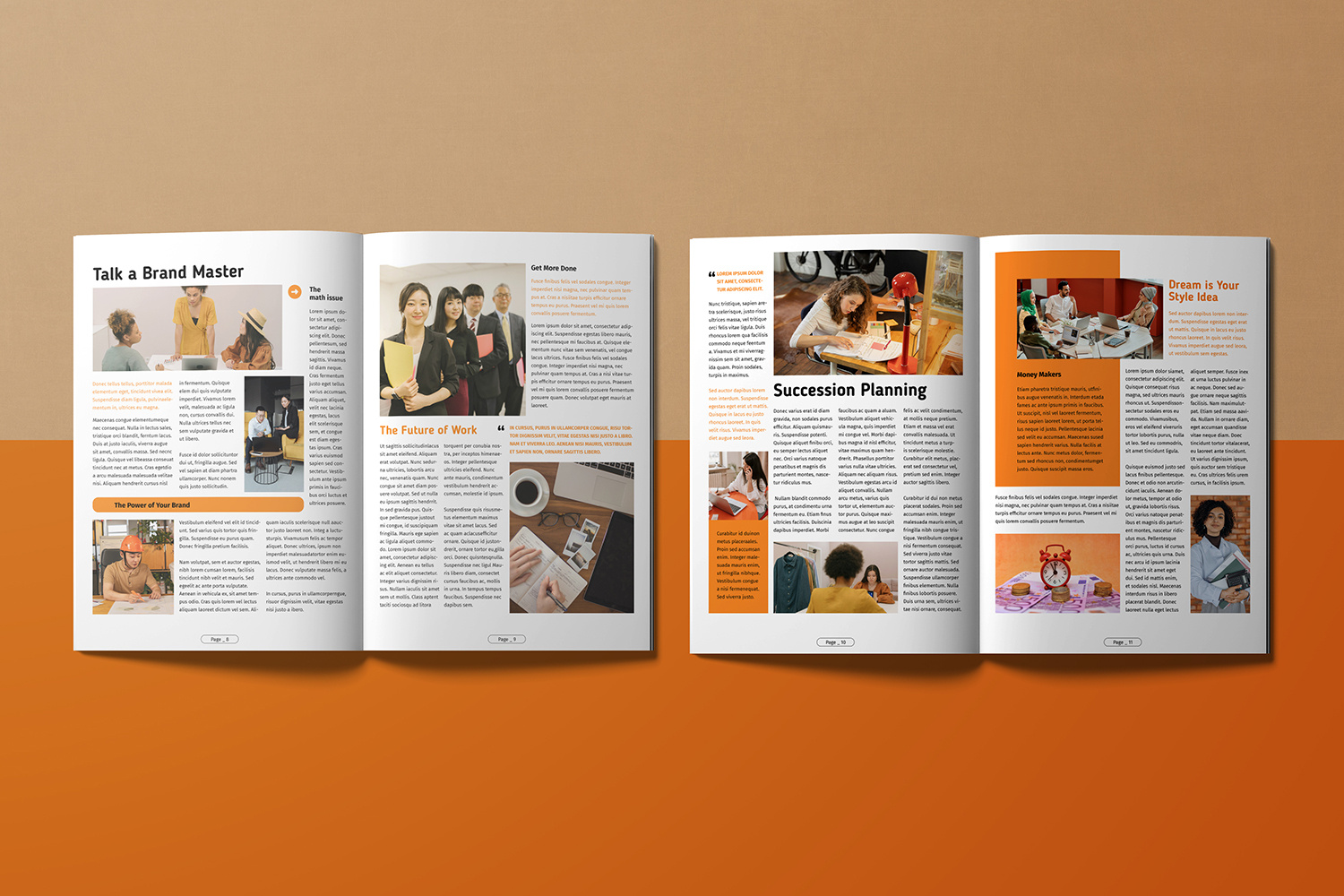 Yellow Magazine Template by Mukhlasur Rahman on Dribbble