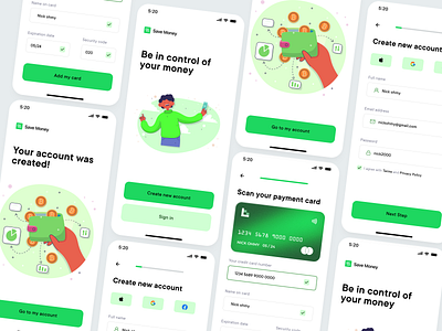 Money App Design designs, themes, templates and downloadable graphic ...