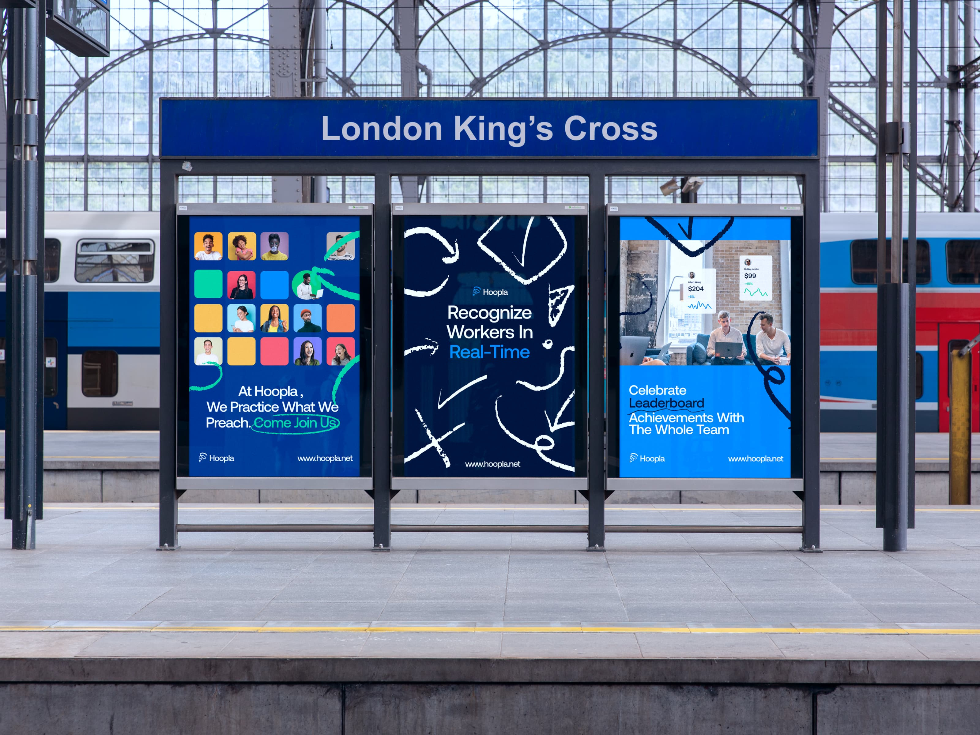 Hoopla — Brand Identity. Billboard & Poster Design by Ivan Ermakov on ...