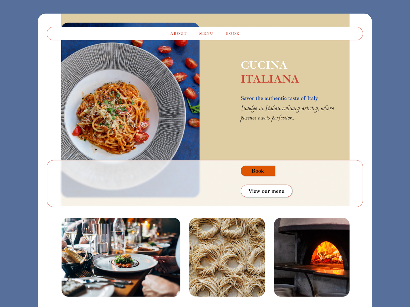 Lending For Italian Food Restaurant By Karolina Horbachova On Dribbble lending-for-italian-food-restaurant-by-karolina-horbachova-on-dribbble