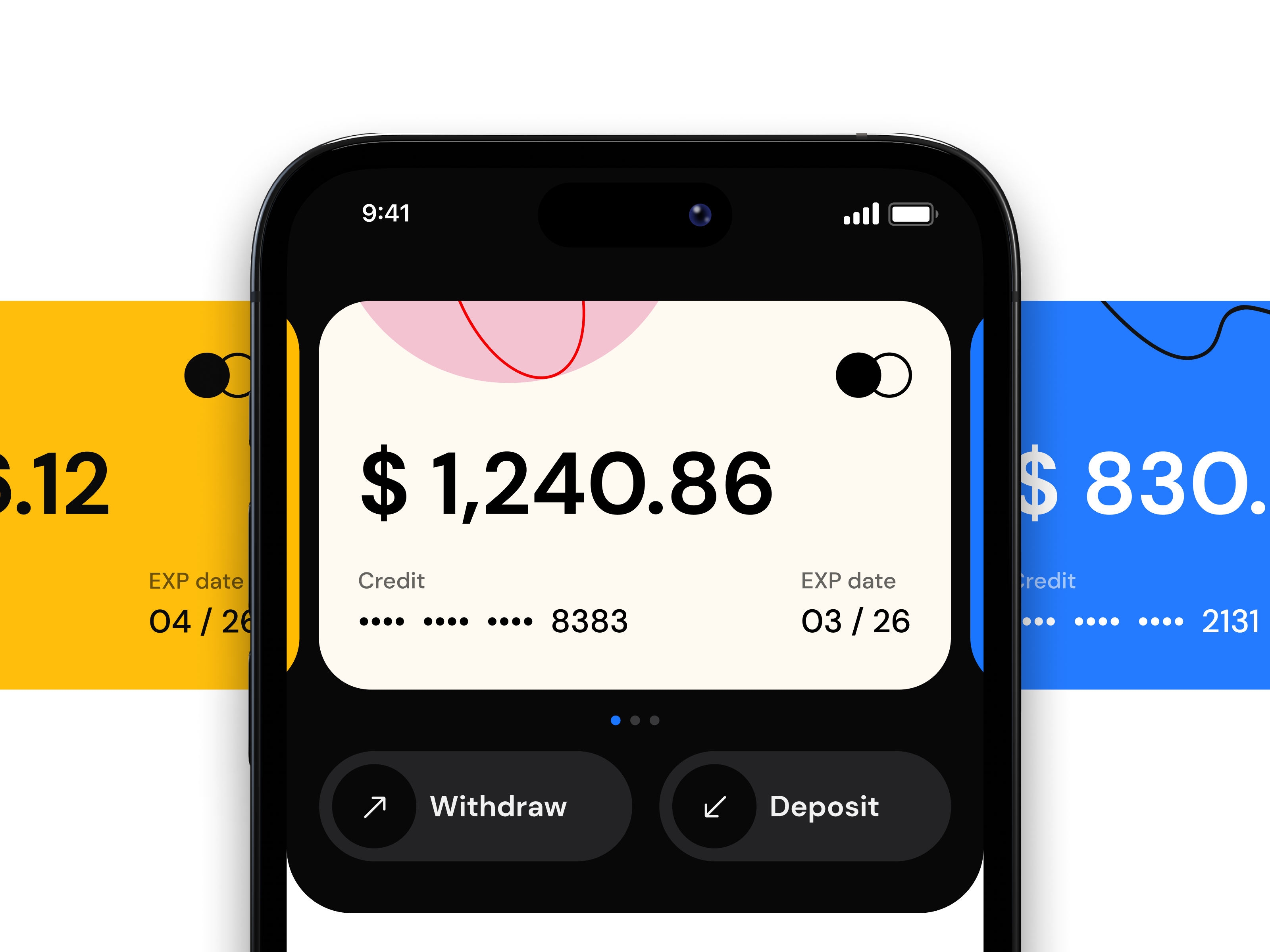 Unipay - Bank card designs for a digital payment system by Outcrowd on ...