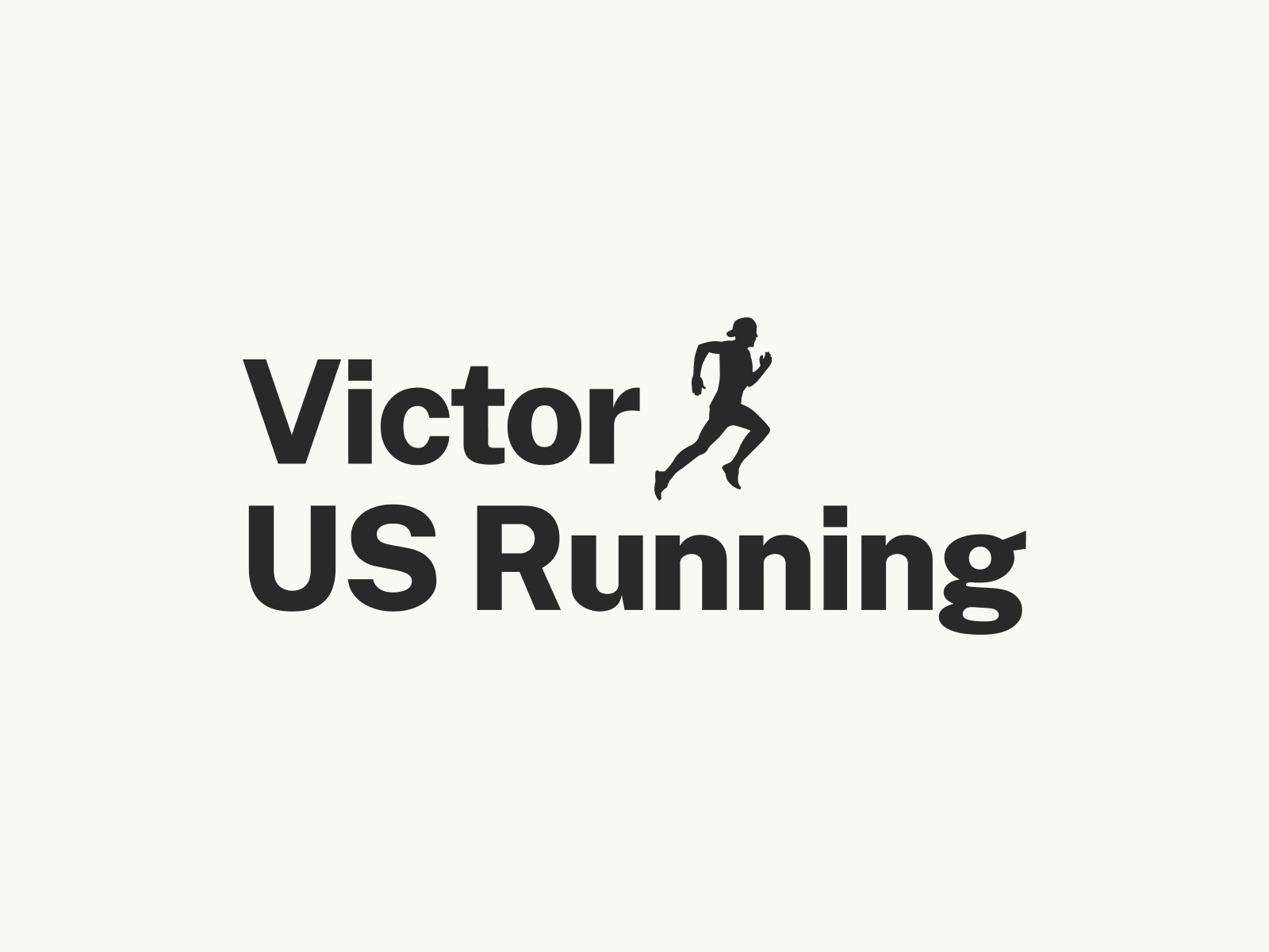 Victor US Running - Logotype by Willy Valentin on Dribbble