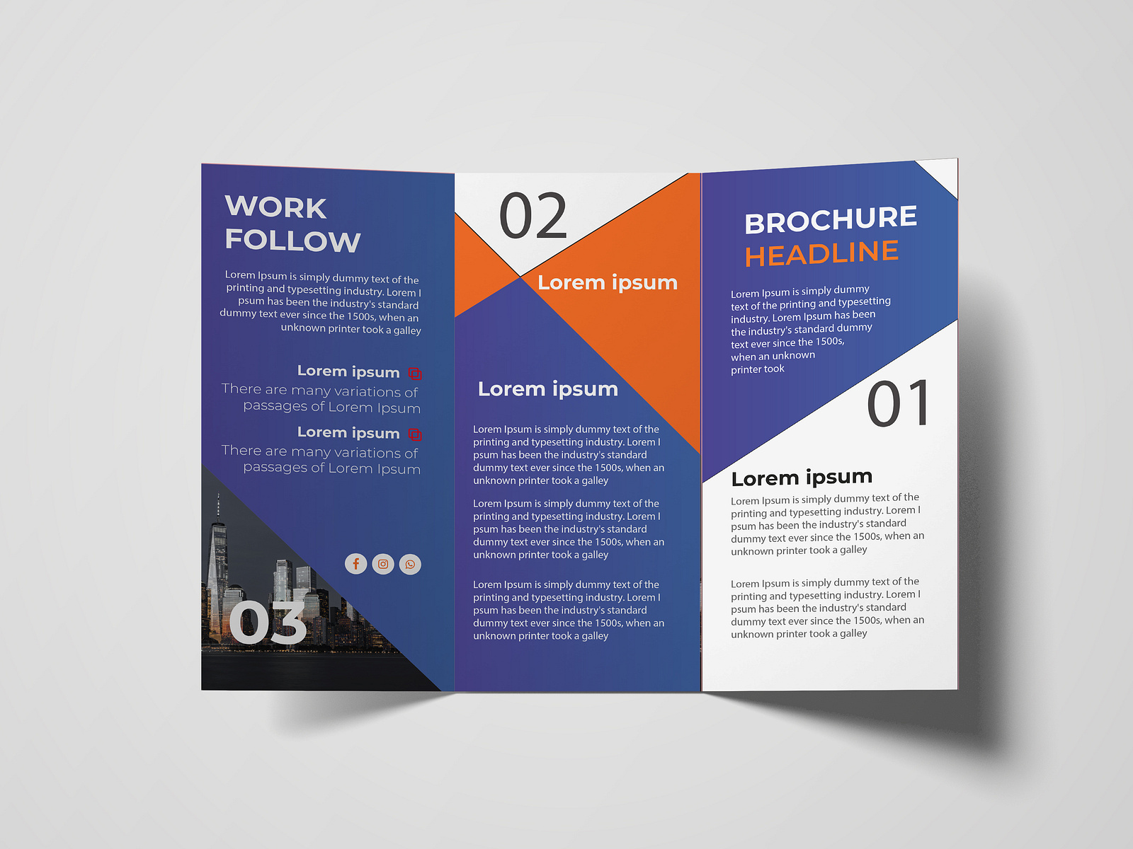 Corporate Brochure Design by Md Moznur Rahaman on Dribbble