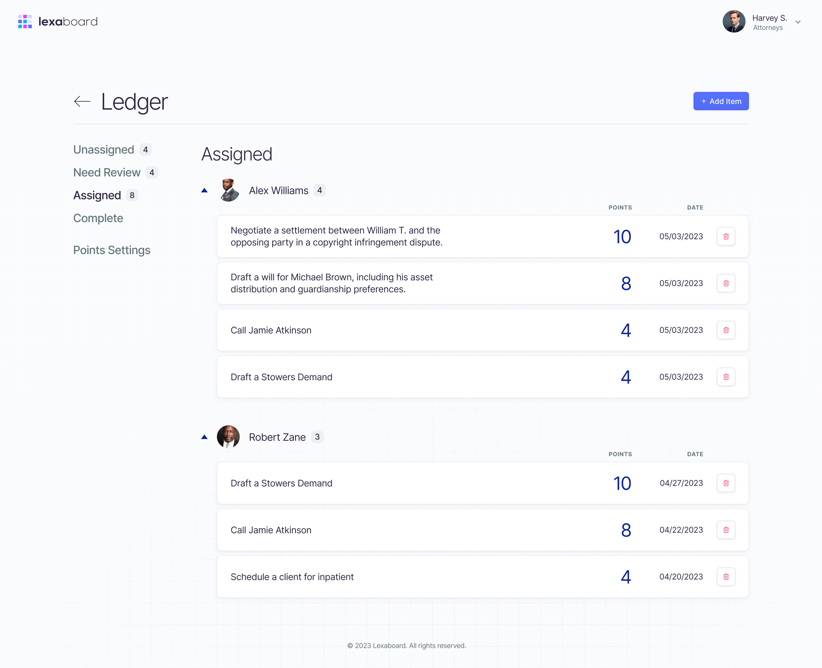 Leaderboard Backend Admin (SaaS Web App) by Alex Gilev on Dribbble