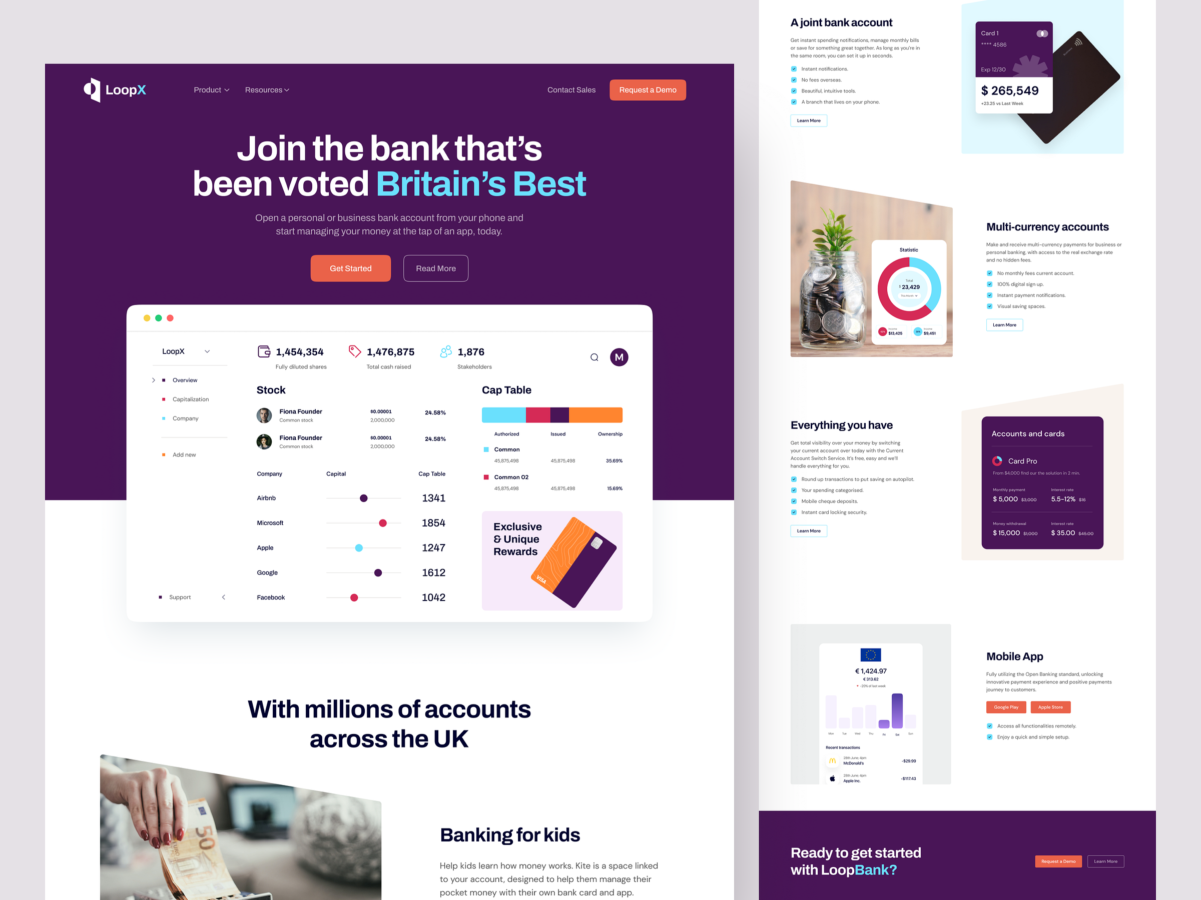 Online Banking Website Design by Sajib Rahman for UIHUT - UI UX Design ...