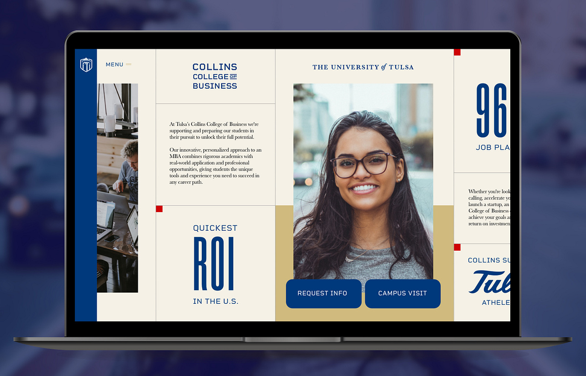 University of Tulsa / College of Business by Mauricio Cremer on Dribbble